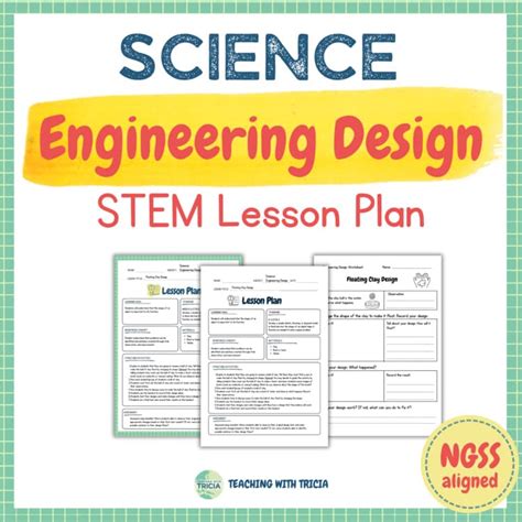 Science Engineering Design Stem Lesson Plan K 2 Ets1 2 Tpt