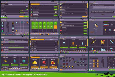 Ultimate Flat Themed Gui Ui Bundle Kit 9 Themes Psd Sources
