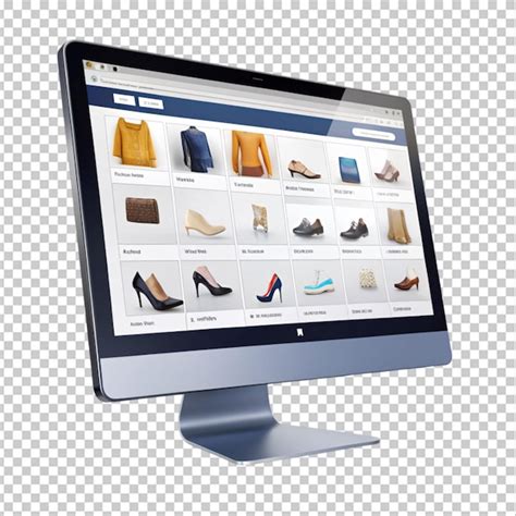 E Commerce Web Interface Design Premium Ai Generated Psd