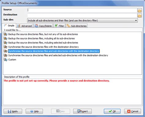 Free Syncback Synchronize Folders 4sysops