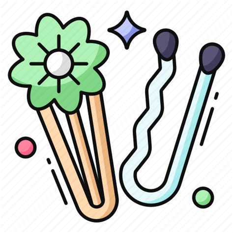 Hairpins Hair Accessory Hair Clip Barrette Bobby Pins Icon