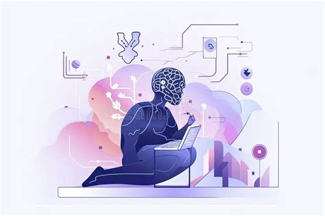 AI In Social Media Abstract Concept Vector Illustration Social Media