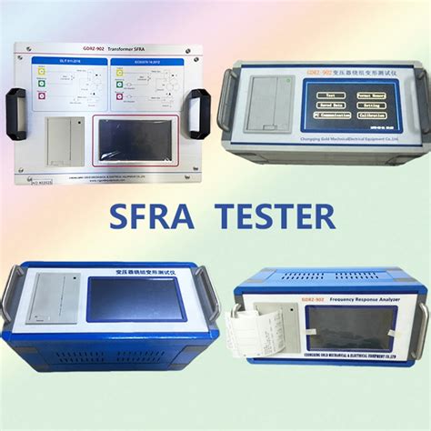 Transformer Sweep Frequency Response Analyzer Winding Deformation Sfra Tester Frequency
