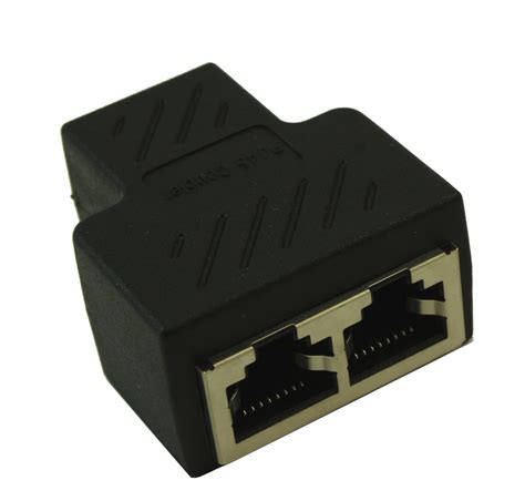 Rj45 Cat65e Ethernet 1 In 2 Out Adaptercouplersplitter