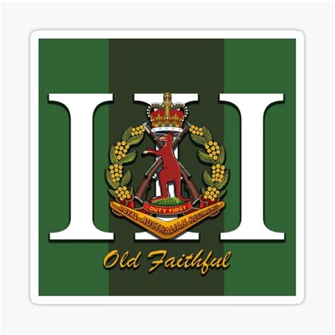 3 Rar Corps Badge And Colours Sticker For Sale By Renagade4lyf