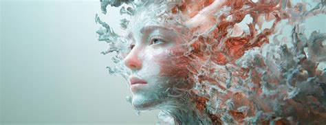 Data Technology Portrait Face Visualization Free Photo Illustration