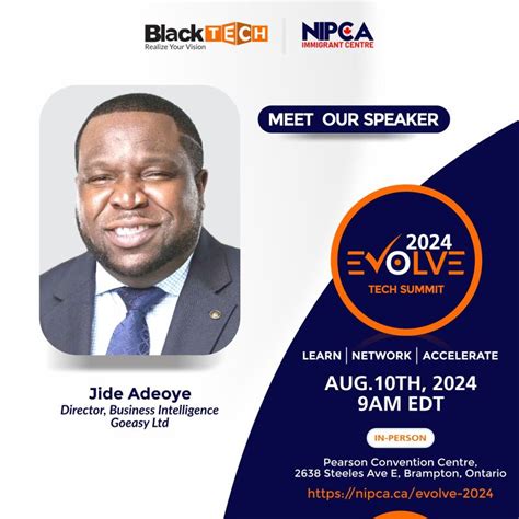 Attending Evolve Tech Summit On Data Quality Jide Adeoye Posted On