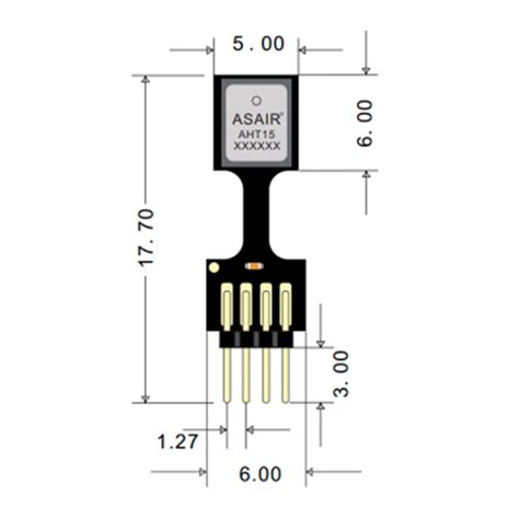 Aht15 купить в Москве высокоточный датчик температуры и влажности с доставкой по России и СНГ