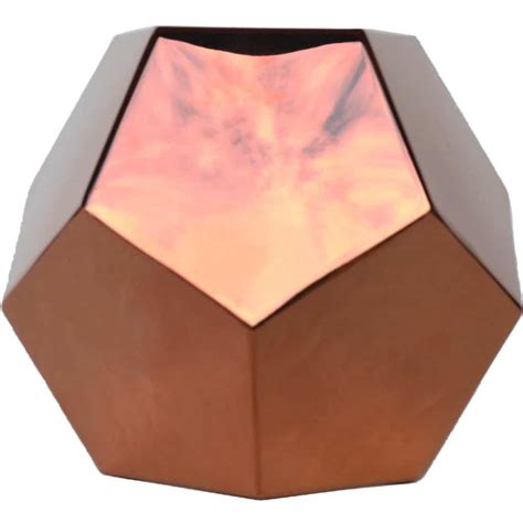 Hexagon Glass Vase Peak Xperience