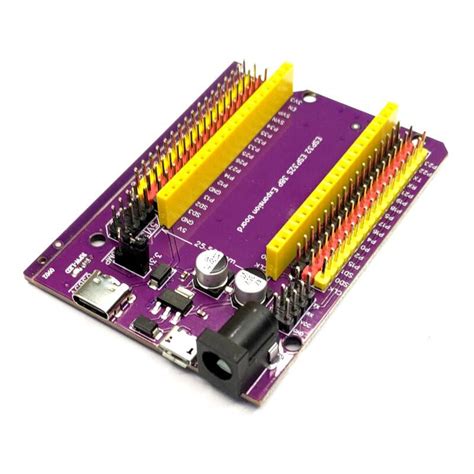 Esp32擴展板 38腳位寬度278mm 適用esp32系列mcu 多組gsv腳位 Gpio擴展板 紫板 露天市集 全台最大的網路購物市集