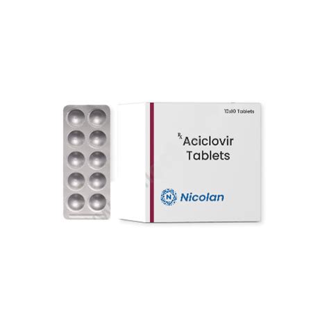 Aciclovir Antiviral Tablet General Medicines At Best Price In Navi