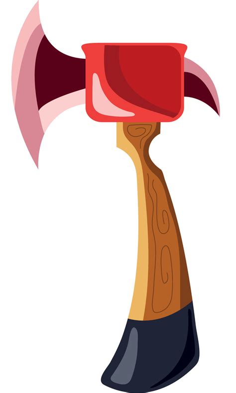 Fire Department Axe Tool 11378626 Vector Art At Vecteezy