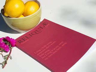 New Poetry Magazine Reliquiae