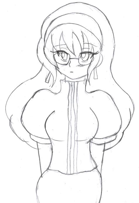 Blueless Blouse With Ruffles And Glasses By Chicken Yuki On Deviantart