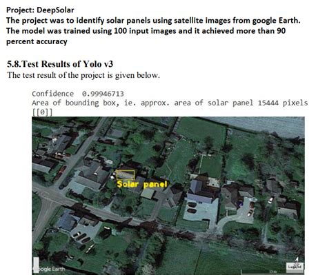 Github Srt3000 Solar Panel Detection Solar Panel Detection Using Yolov3