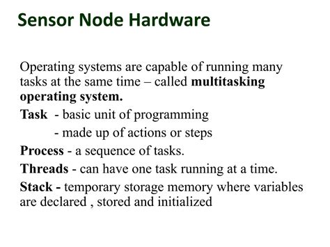 Adhoc Wireless Sensor Network Unit 5 Notes Ppt