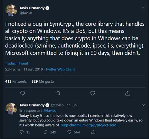 Nueva vulnerabilidad en librería criptográfica de Microsoft permite DoS a cualquier Windows o
