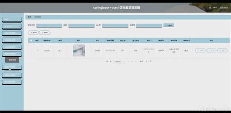 Springbootspringbootvue小区物业管理系统hoj46基于springbootvue的物业管理系统开题 Csdn博客