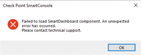 Smartconsole Error After Installing Through Softwa Check Point