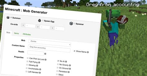 Minecraft Summon Mob Generator Gamer Geeks