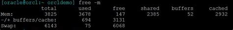 Linux Free Command Usage For Oracle Dba Oracledbwr