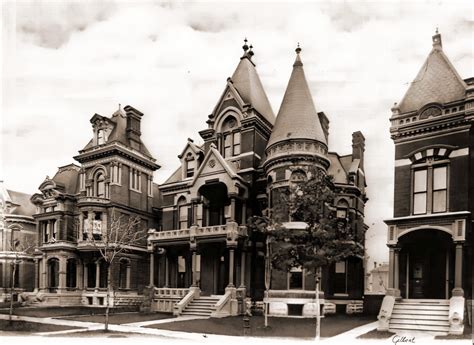 16 Beautiful Victorian Homes Mansions In Old Detroit From The Early