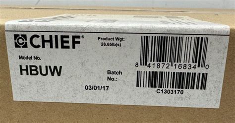 Heavy Duty Vcm Universal Interface Bracket In White Lpav