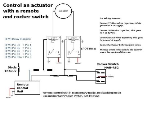 Linear Actuator Wiring Diagram Volt Actuator Wiring Diagram Wiring Diagram And Schematic