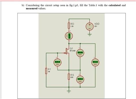 1 dc bias of common source circuit for the amplifier