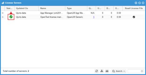 Interfacing The Opentext License Manager With Openlm Broker Kb813 Openlm