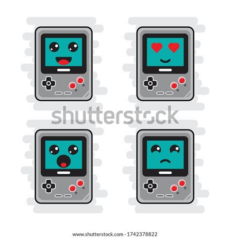 Chibi Game Cartoon Character Design Stock Vector Royalty Free