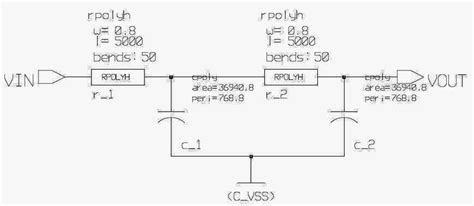 9 1 Designarchitect Ic Schematic For Low Pass Filter Download Scientific Diagram