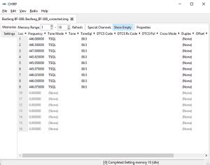 How To Program The BaoFeng BF S Radio