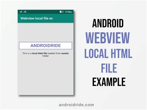 9 Android Webview Examples In Kotlin And Java Androidride