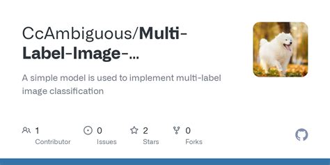 GitHub CcAmbiguous Multi Label Image Classification With ResNet A Simple Model Is Used To