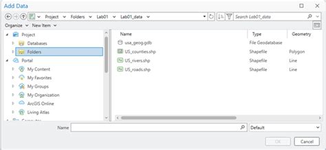 2 Add Data In Arcgis Pro Intro Gis Labs