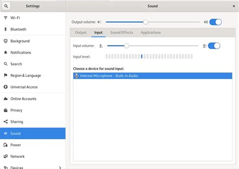how to test your microphone on debian vitux