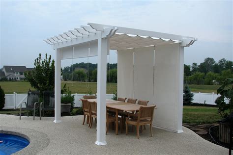 The Padova Pergola Vinyl Pergolas Mt Hope Fence