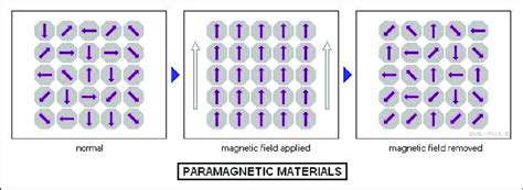 29 An Schematic Diagram Of Spin Structure In Paramagnetic Materials