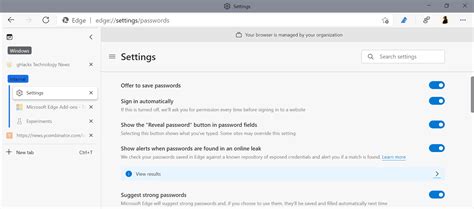 How To Manage Passwords In Edge Webnots Recover Lost Or Forgotten
