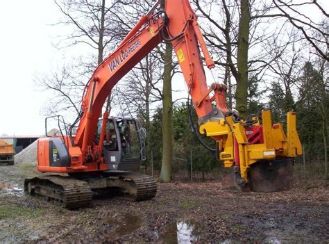 Tree Spade Excavator Mounted Damcon Tree Nursery Equipment