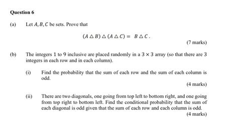 Solved a Let A B C be sets Prove that AΔB Δ AΔC BΔC Chegg com