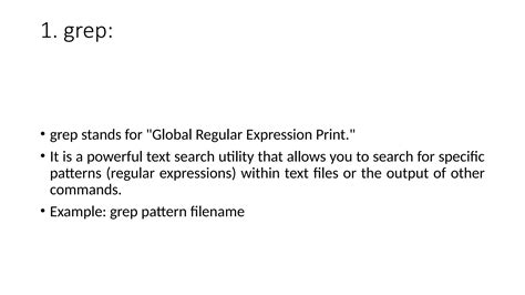 Common Utilities Of The Linux Operating Systempptx Operating Systems Computer Software And