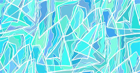 낙서 스크래치가 있는 벡터 블루 스테인드 글라스 패턴 청록색 배경에 흰색 선이 있는 트렌디한 질감 0명에 대한 스톡 벡터 아트 및 기타 이미지 Istock