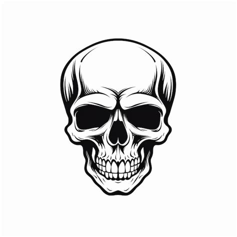 Premium Ai Image Skull For Logo Defining Element