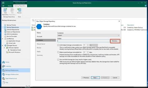 how to add azure blob storage as veeam backup repository cloudspress