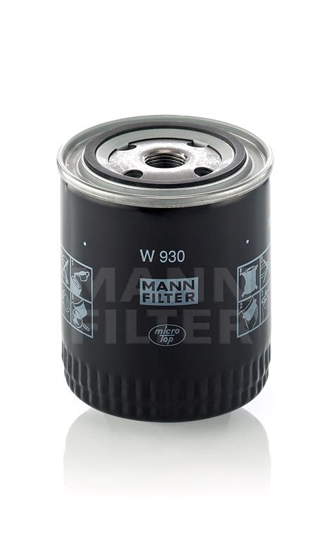 W930 Mann Filter Oil Filter - Filter Discounters