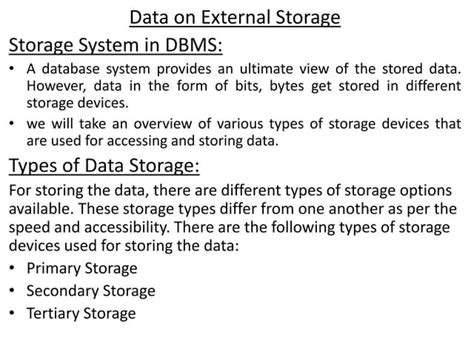 Dbmsunit 5 Notespptx