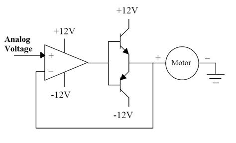 Linear Amplifier Motor Driver Northwestern Mechatronics Wiki
