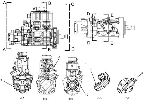 C42 And C64 Engines For Caterpillar Built Machines Fuel Injection